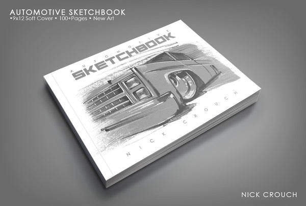 Automotive SketchBook NOW SHIPPING – surfacenick