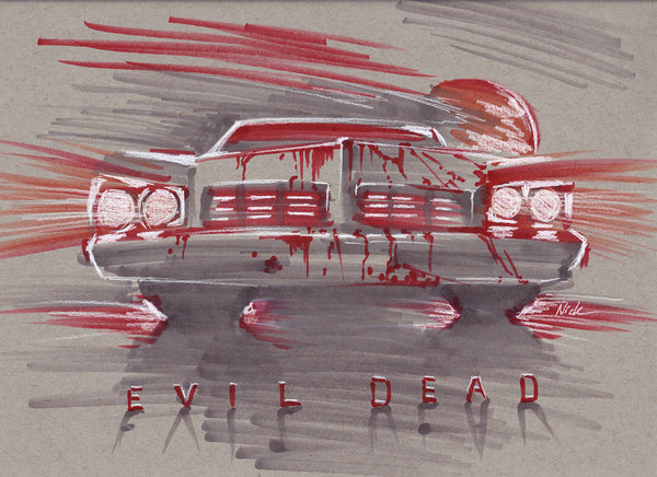 Sketches Evil Dead – surfacenick